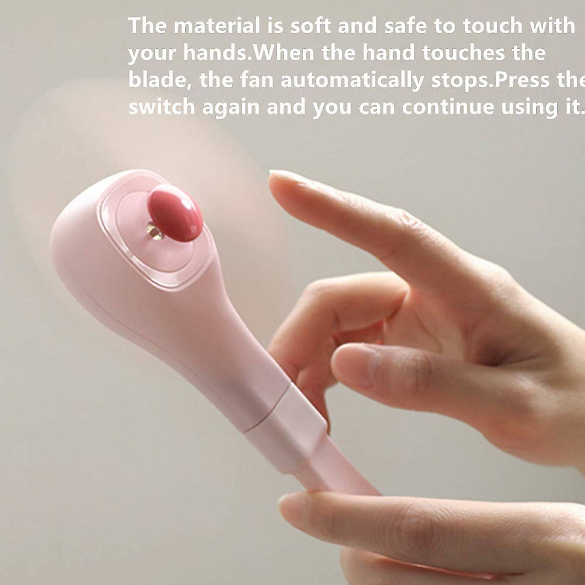 CYOIDAI Woman Man Boy Girl Mini Handheld Stroller Fan,500mAh Personal Portable Baby Car Seat Fan with Flexible Tripod Fix Clip on Stroller,USB or Battery Powered Rechargeable Desk Fan (Green)