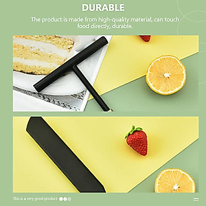 DOITOOL Crepe Spreader and Spatula Set, 2Pcs Stainless Steel Crepe Spreader Tool T Shape Crepe Maker Spreading Tool for Bakery