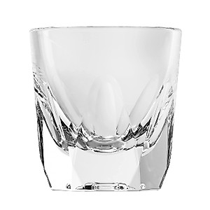 KooK Cortado Glass Set, Double Shot Glasses, For Drinking Espresso, Whiskey Bourbon, Scotch, and juices. Small Liquor Cups, Clear Glassware, Dishwasher Safe, 4 oz, Set of 6