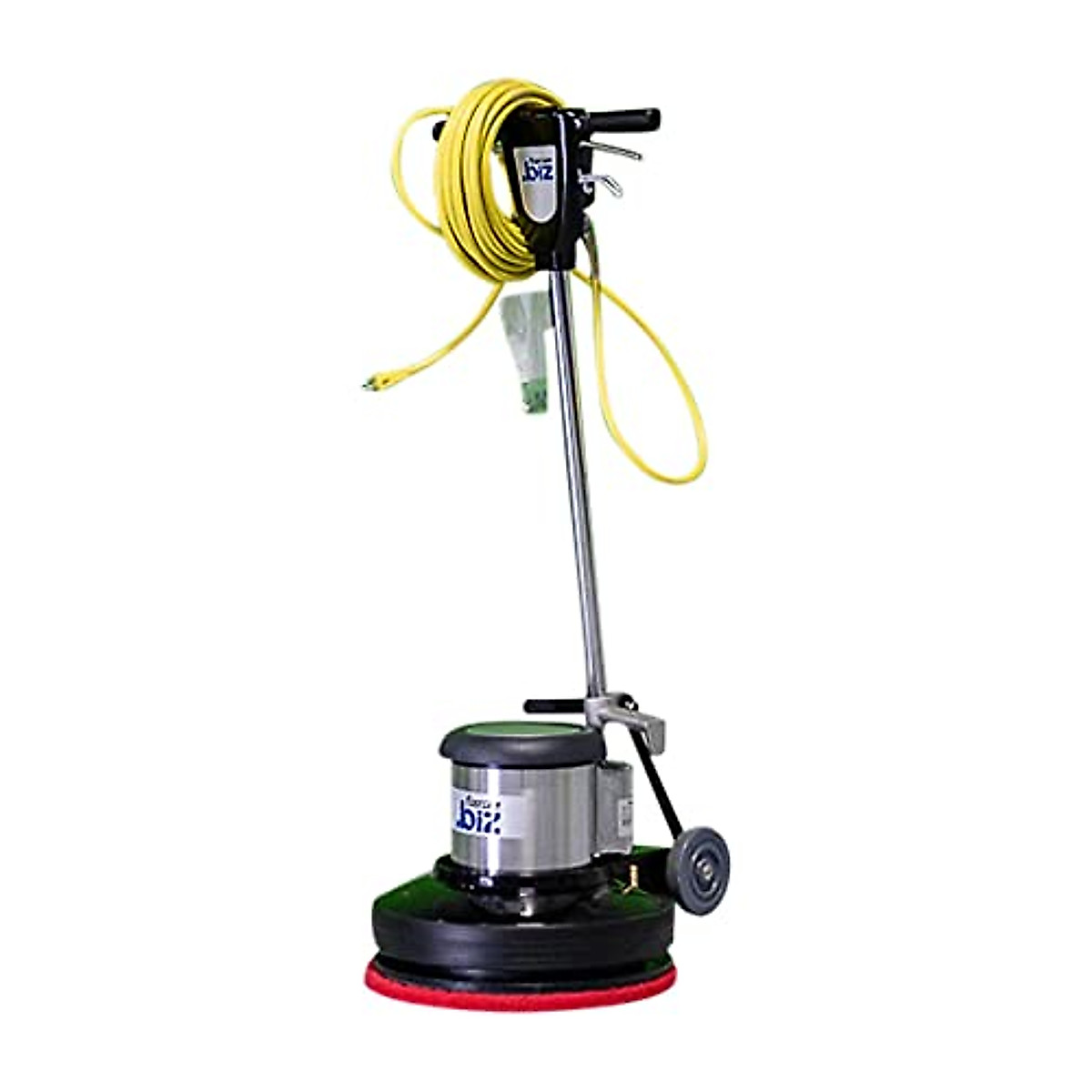 USA-CLEAN X17SS Floor Scrubber Machine - 17 inch (432mm) Cleaning Path - Industrial Commercial Use, Walk-Behind, Plug-in Electric, Quiet, and Easy to Use