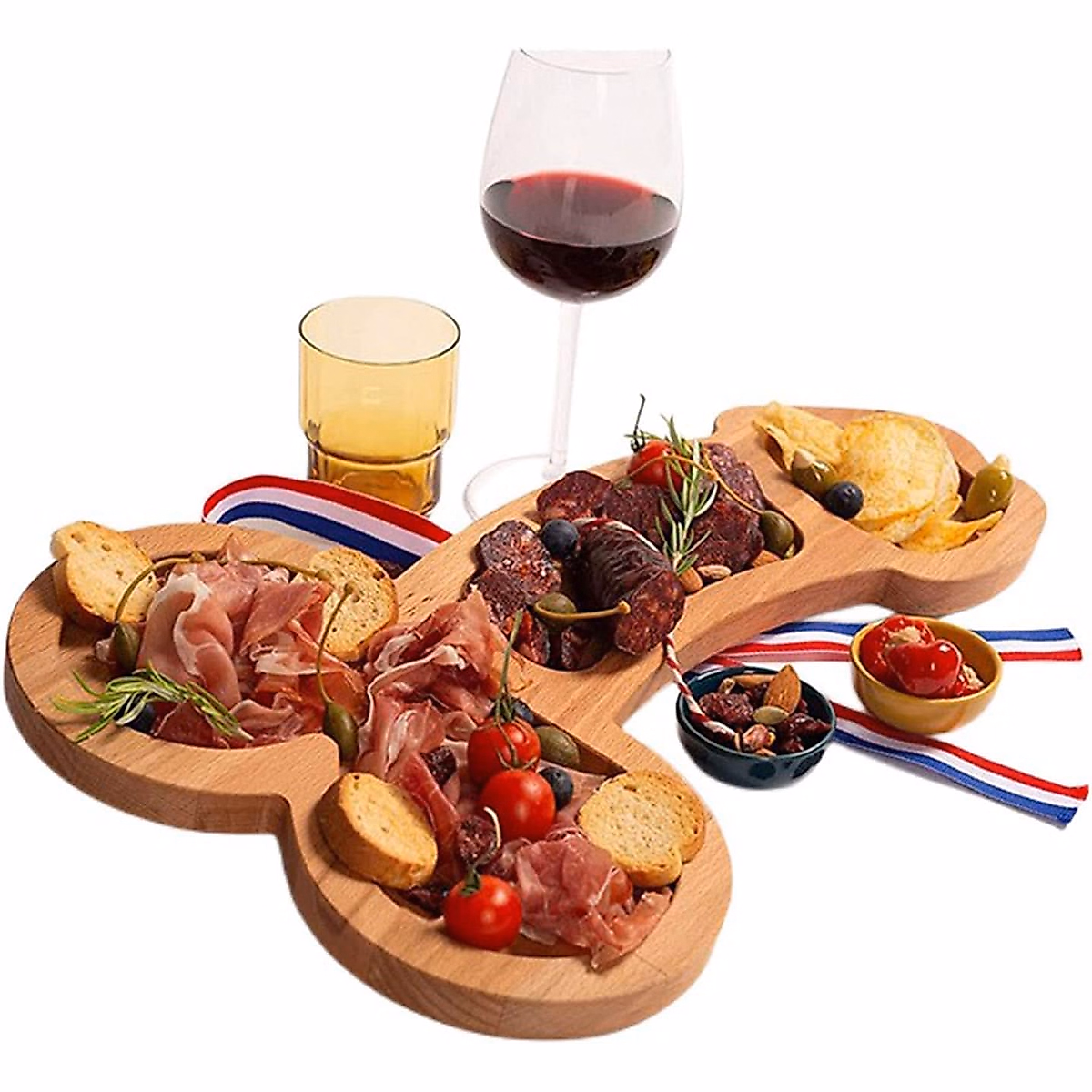 Funny Appetizers Board for Women, Wooden Cheese Board Charioterie Board, Personalized Kitchen Restaurant Food Wine Platter, Unique Women Gifts for Valentine's Day, Housewarming, Bachelorette Party