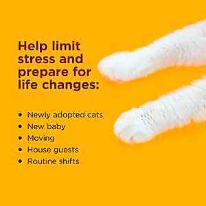 Comfort Zone Cat Calming Diffuser: 1 Pheromone Diffuser & 1 Refill (30 Days)