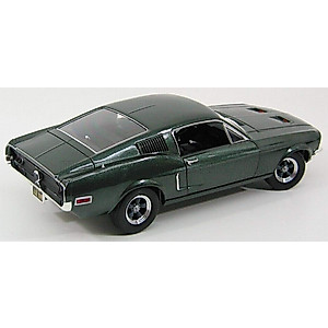 Greenlight 12822 Steve McQueen Bullitt 1968 Ford Mustang GT Hard Top 1/18 Scale Diecast