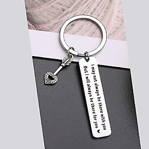 Inspirational Gift for Best Friend Gift Motivational Keychain Brother gift sister gift cousin keychain Long Distance Relationship Gifts Keychain For Boyfriend Girlfriend Gift Husband Wife Keychain