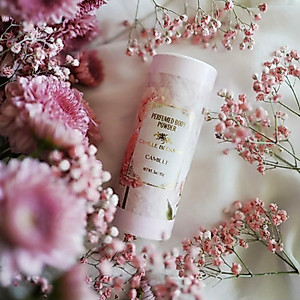 Camille Scented Talc-Free Body Powder, Perfumed Dusting Powder, Camille Beckman, 3 Ounce