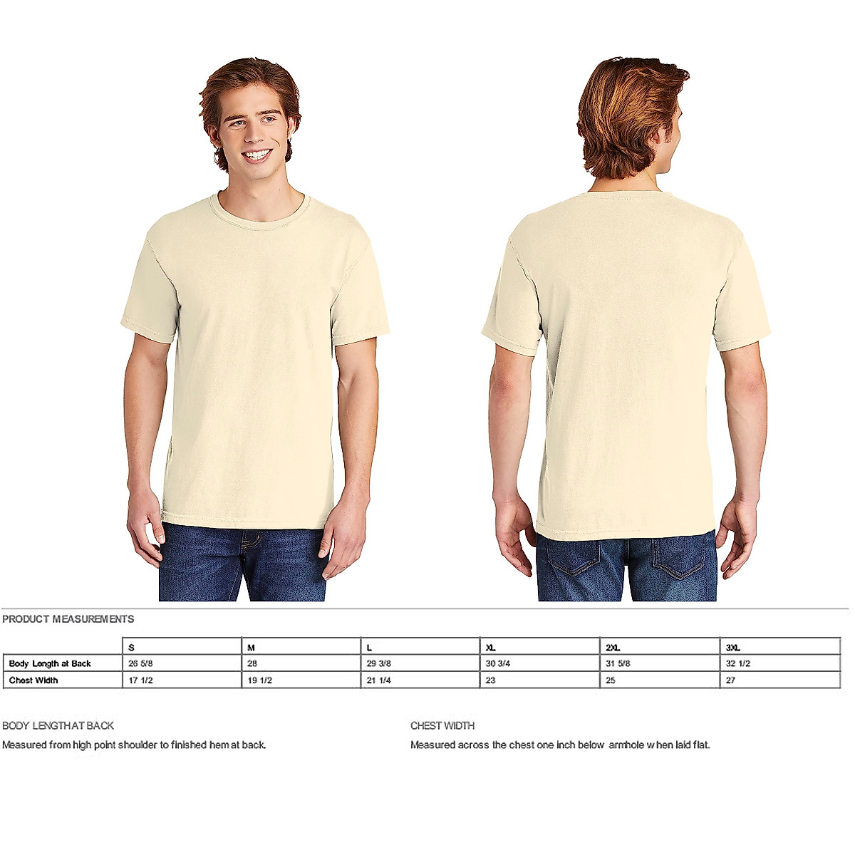 Comfort Colors Men's Adult Short Sleeve Tee, Style 1717