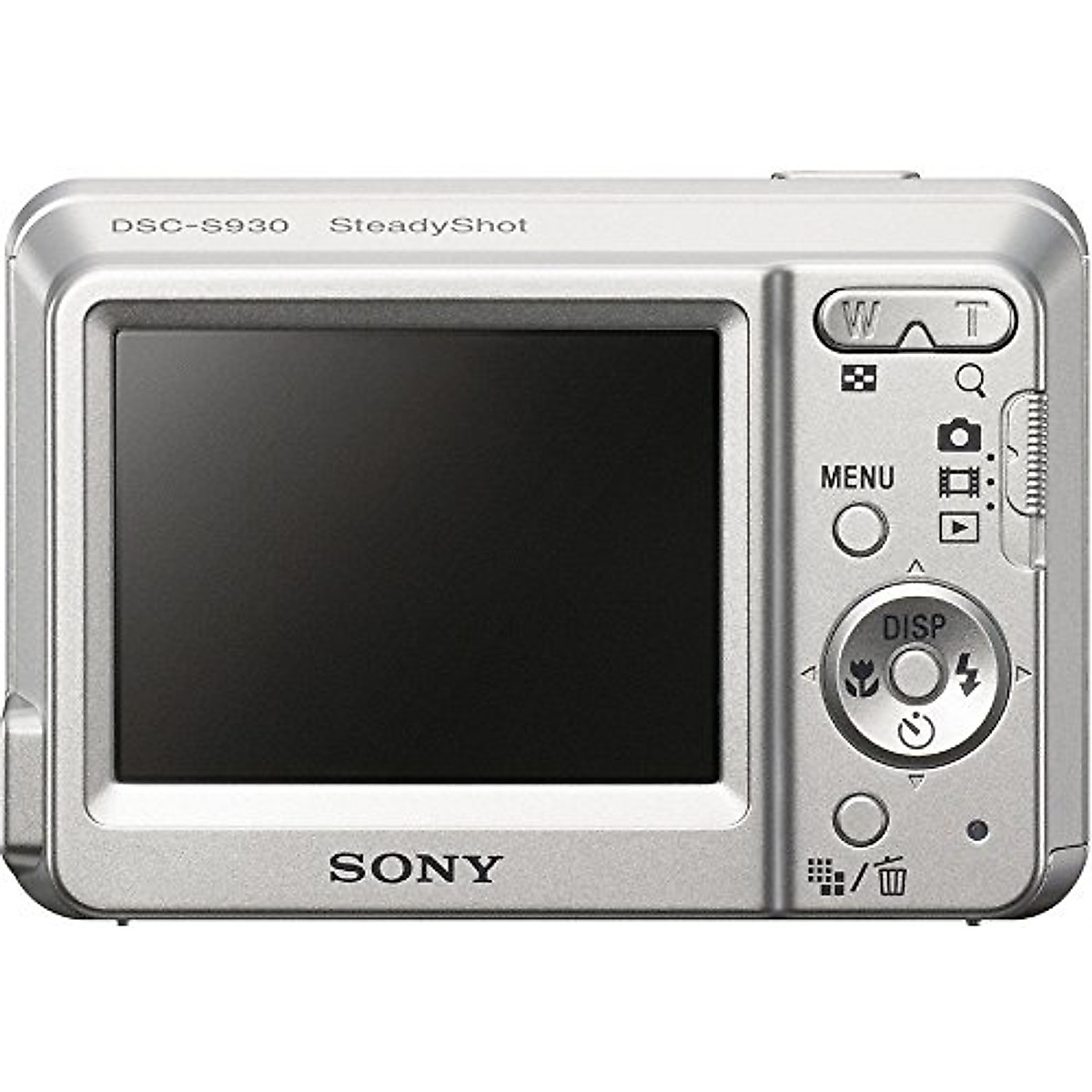 Sony Cyber-shot® DSC-S930 10-MP Digital Camera with 3x Optical Zoom, 2.4" LCD, Image Stabilization, Face Detection (Silver)