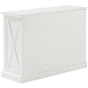 Crosley Furniture Clifton Sideboard, Distressed White