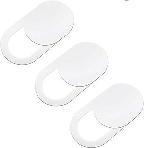 Privacy Camera Cover Security Blocker Webcam Closure for Galaxy S21 FE 5G - White Compatible with Samsung Galaxy S21 FE 5G