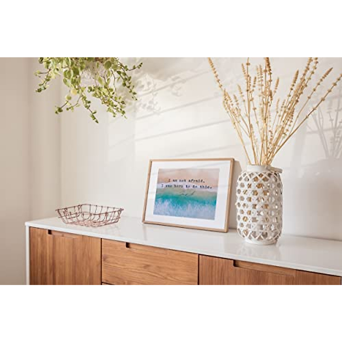 St Joan of Arc 11x14 Gallery Style Print by Soul Sunshine | Unframed 'Go Forward' Bible Verses Wall Decor Poster Prints | Rustic Wall Decor, Blue Lion, Home Wall Decor | Home Decoration