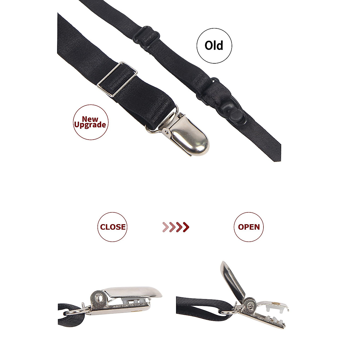 comeondear Thigh High Stockings with Garter Belt Set Plus Size Lace Garter Belt Lingerie for Women 6 Strap Suspender Belt