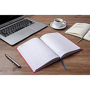 Collins Debden Collins Essential A4 Diary 2024 Daily Planner - 2024 Page A Day Diary, Journal & 2024 Planner - Business, Office, Academic and Personal Use - A4 Size (Blue)