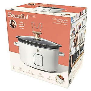 6 Quart Programmable Slow Cooker (White Icing)