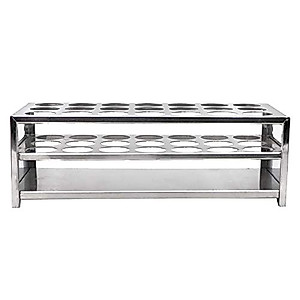 Test Tube Stand Rack, Centrifuge Tube Rack, 21 Holes, Suitable for Tubes of Dia.≤ 32.5mm Test Tube Laboratory