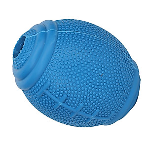 Pet Chewing Toy Balls Dog Rugby Toy Resistant Rubber Outdoor Safe Rubber Dog Rugby Toy