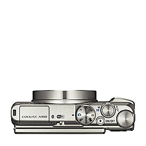 Nikon DIGITAL CAMERA COOLPIX A900 Optical 35x zoom 20,290,000 pixels SILVER A900SL [Camera](Japan Import-No Warranty)