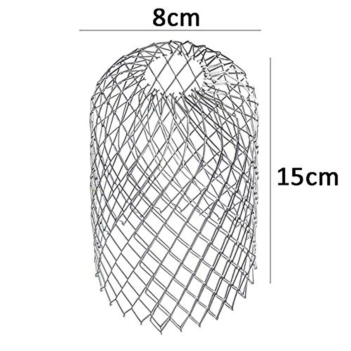 MNTT Gutter Guard,Flexible Aluminum Colanders Leaf Drains Debris Strainer Guard Filters Roof Gutter Drain Net Cover(1pc)