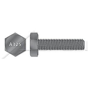 (1800 pcs) 1/2"-13 X 1-1/4", Heavy Structural Hex Bolts, Full Thread, ASTM A325 Type 1, Steel
