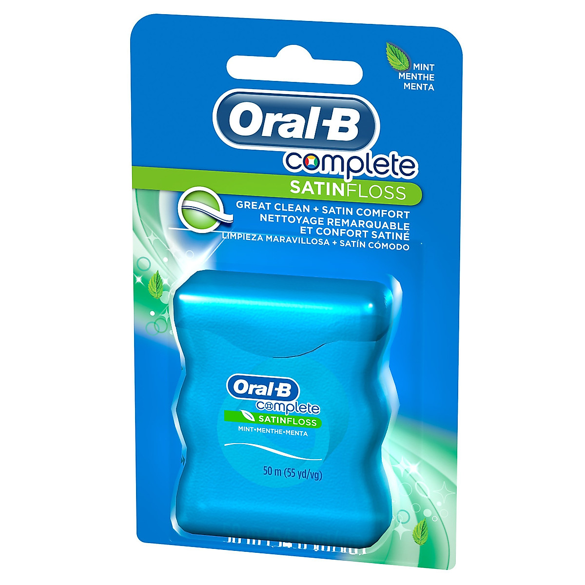 Oral-B 060552 Mint-Flavored Satin Dental Floss 12 pk