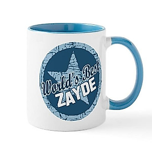 CafePress Worlds Best Zayde Mug Ceramic Coffee Mug, Tea Cup 11 oz