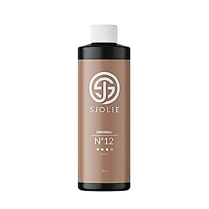 SJOLIE Spray Tan Solution - No. 12 - Dark Hydrating Tanning Spray | Sunless Tanner for a Rich Bronze, Long Lasting, All Natural Spray Tan (8oz)