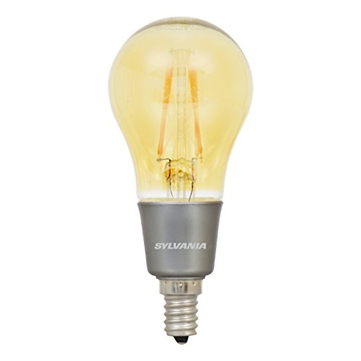 LEDVANCE 74335 Sylvania Ultra LED A15 Vintage Light Bulb-40W Equivalent-2200K-Candelabra Base, Warm White-2200K