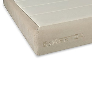 The Keetsa Cloud Green Tea Memory Foam Mattress, Sleeps Cooler, Body Conforming & Firm Support, CertiPUR-US Certified, 12-Year Warranty, Queen Size