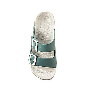 Gravity Defyer Women's Blue UpBov Sandal 7 M US - VersoCloud Multi-Density Shock Absorbing Ortho-Therapeutic Sandals