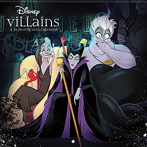 2023 Disney Villains Wall Calendar