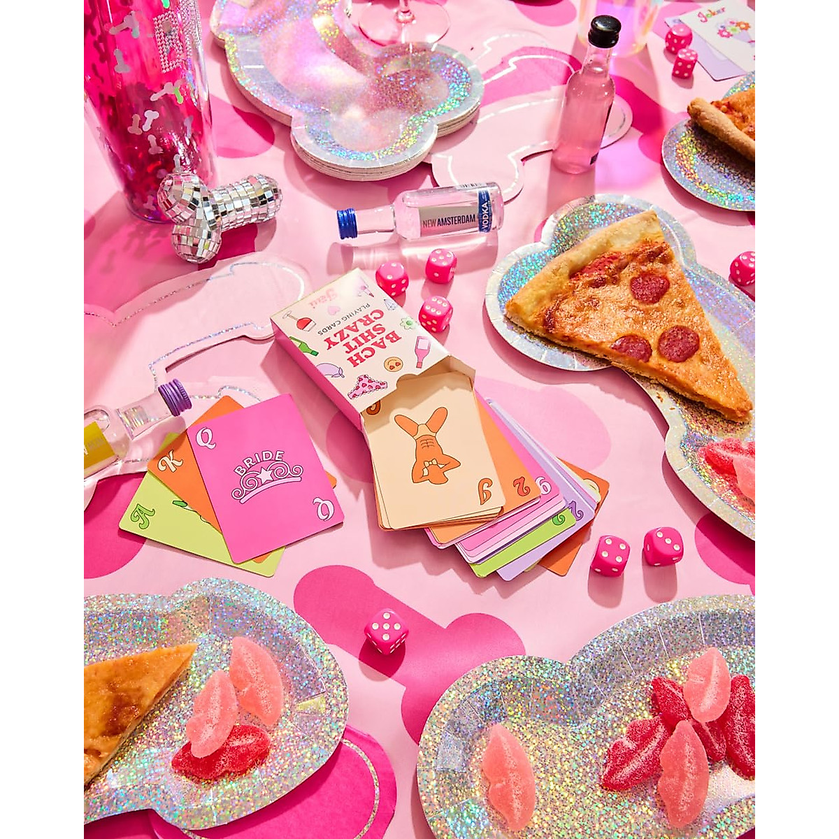 xo, Fetti Bachelorette Party Card Game, Rainbow Deck of Playing Cards, Poker - Bachelorette Party Decorations, Bride to Be Gift, Bach Party Ideas, Bridal Party Game, Design Cards