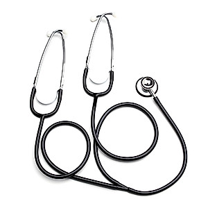 McKesson Teaching Stethoscope, Dual Head, Double-Sided Chestpiece, 22 in, 1 Count