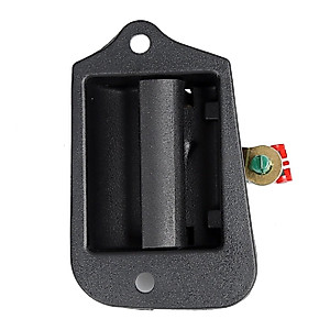 ECOTRIC Upgrade Extended Cab Door Handle Compatible with 1994-2004 Chevy S10/ GMC Sonoma S15 / Isuzu Hombre Pickup Rear 3rd Third Side Door- Replace for Part Number 19211052