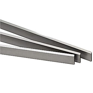 13-1/8 Inch Jointer Planer Knives Blades for Delta RC-33, DC-33 Rockwell Jointer Planer 13-1/8" x 1" x 1/8" 3pcs