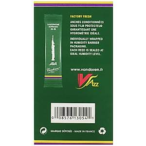Vandoren SR3025 Soprano Sax JAVA Reeds Strength 2.5; Box of 10