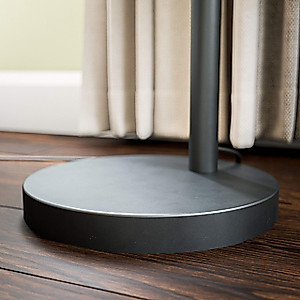 Kenroy Home 32849BL Leah Arc Floor Lamp, 60W, Black