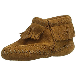 Minnetonka Infant Girl's Riley Moccasin Booties