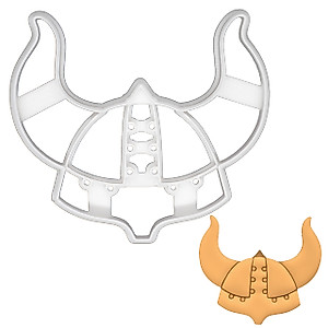 Viking Helmet cookie cutter, 1 piece - Bakerlogy