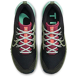 Nike Men's React Pegasus Trail 4, Black/Alligator-Canyon Rust, 15 M US