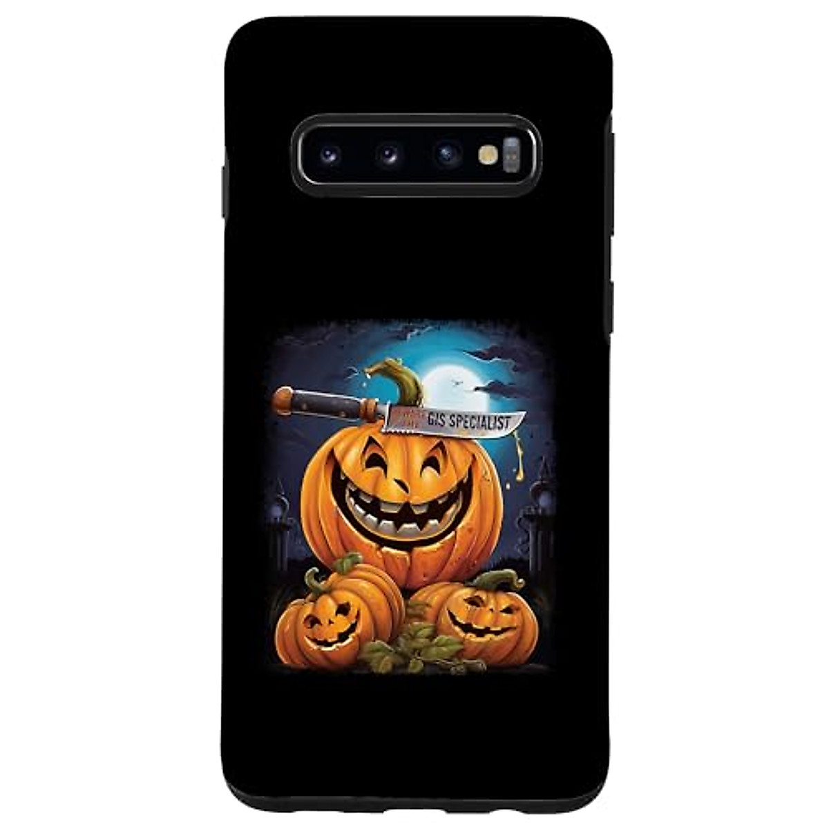 Galaxy S10 GIS Specialist Funny Halloween Fun Pun Spooky Case