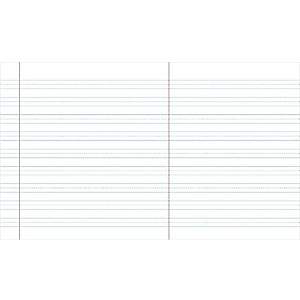 iScholar Grade 1 Primary Composition Book, 7.5 x 9.75 Inches, 80 Sheets, Skip Line Ruling, Green Marble (10028)