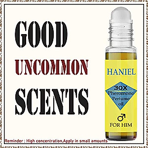 Haniel Travel Size Cologne For Men, Mens Cologne, Feromonas Para Atraer Mujer, Men's Fragrances, Pheromone Cologne for Men, Roll on Pheromone Perfume Oil Mens Cologne, Intimate Partner Exotic Perfume