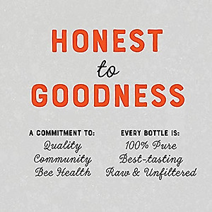 Nature Nate's 100% Pure Organic, Raw & Unfiltered. Squeeze Bottle; Allnatural Sweetener, USDA Certified Organic, No Additives, Honey, 32 Oz