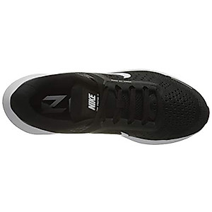 Nike Women's W AIR Zoom Structure 23 Running Shoe, Black White Anthracite, 8