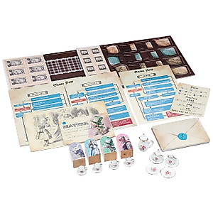 Where am i ? Alice in a mad Tea Party Standard Edition Board Game | Social Deduction | Area Majority | Ages 8+ | 2-4 Players | Average Playtime 20 Minutes | Made by GOTTA2 GAMES