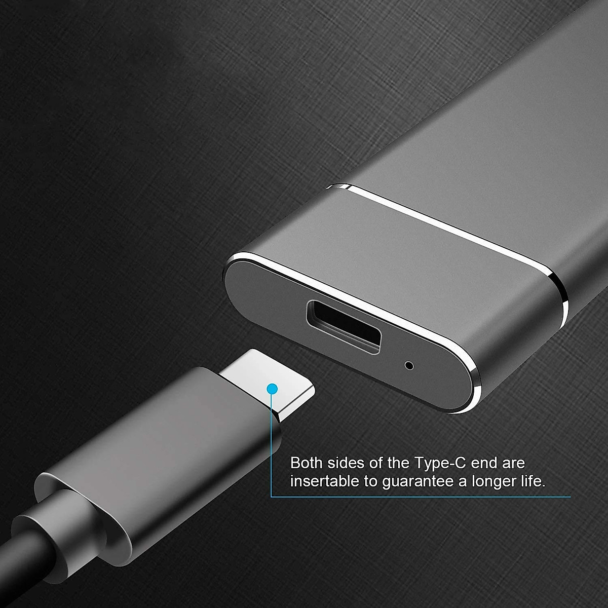 fkjiiarx, External Hard Drive 2TB, Portable Hard Drive External for PC, Laptop and Mac(2TB,Blue)