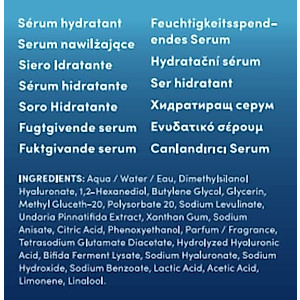 Sand & Sky Tasmanian Spring Water Splash Serum. Hyaluronic Acid for soft and plump skin.