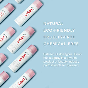 Evian Facial Spray, 1.7 oz. Travel 6-Pack