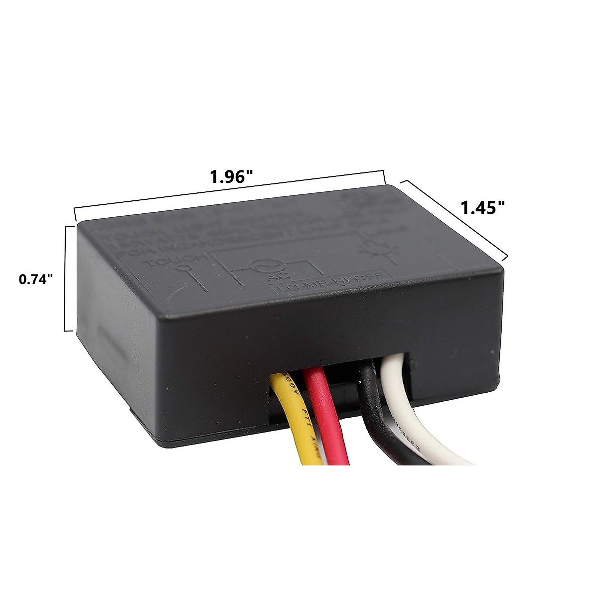 Creative Hobbies TP-01-3 Way Touch Sensor dimmer, Touch lamp Repair kit Control Module, Replacement Sensor, Touch Switch, Hi, Med, Low, Off -150 Watt