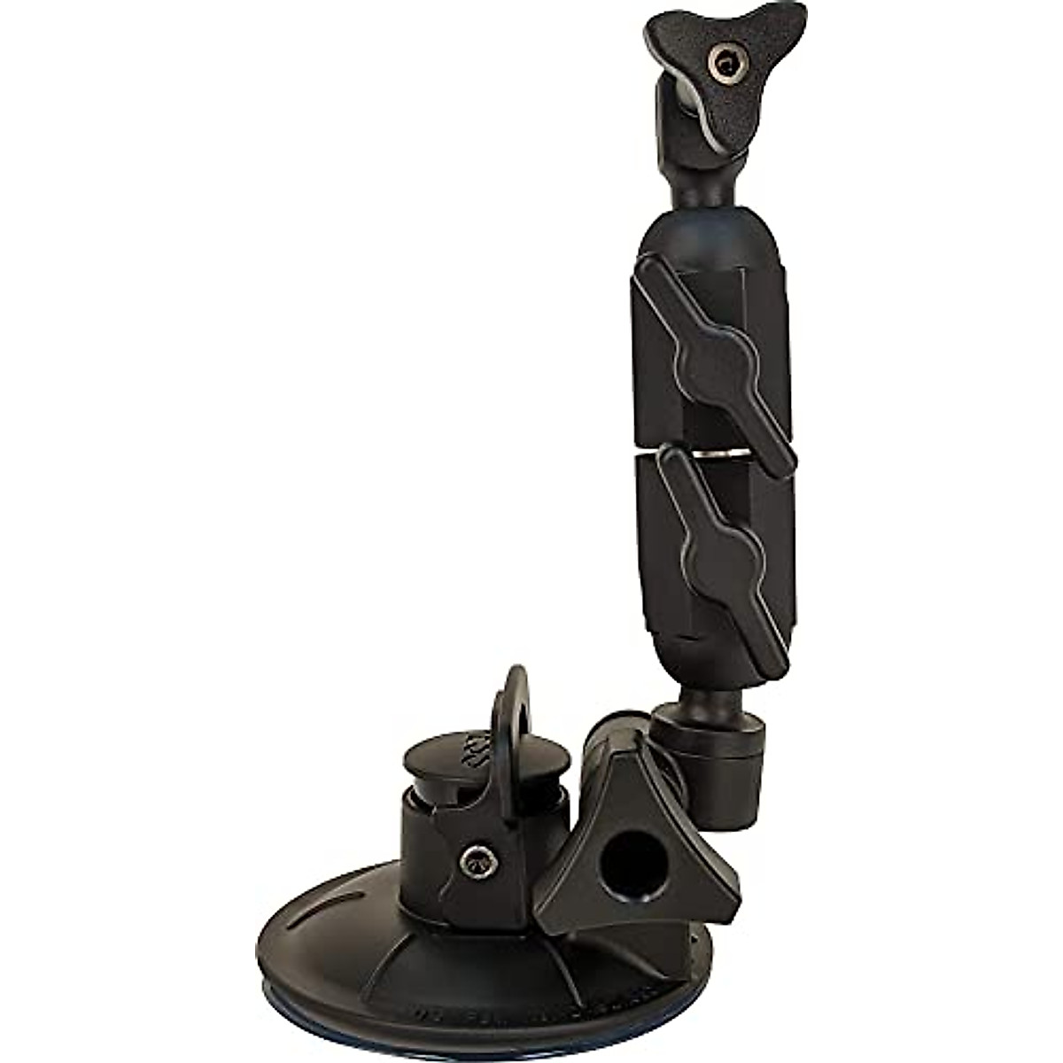 Panavise AcitonGrip 13130 Action Grip Double Knuckle Suction Cup Camera Mount (Matte Black)
