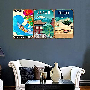 TYmall Retro Tin Wall Plaque Murphy Ranch East Whittier Sublime Lemon Citrus Fruit Crate Label Art Print Vintge Metal Poster Bar Accessories for Home Pub 8X12Inch